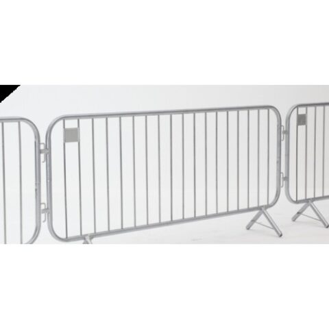 Fixed Leg Pedestrian Barrier - Timber Fence Panels UK